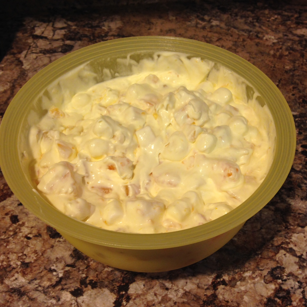 Super Easy Fluffy Fruit Salad Recipe – Church Cookbook Recipes